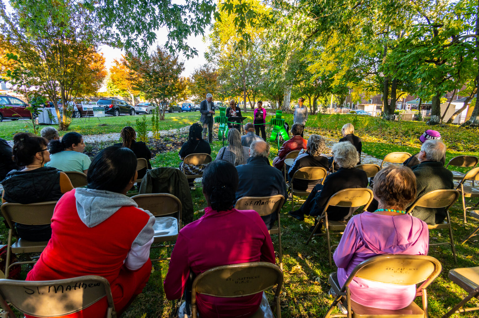 An Autumn Evening Park Opening: Introducing Chestnut Park ...